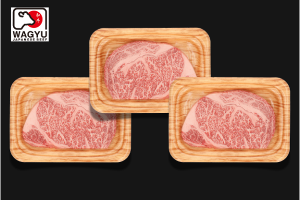 [Bundle of 3] Japanese Wagyu A5 Steak 200g