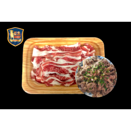 US Beef Short Plate Slice 250g